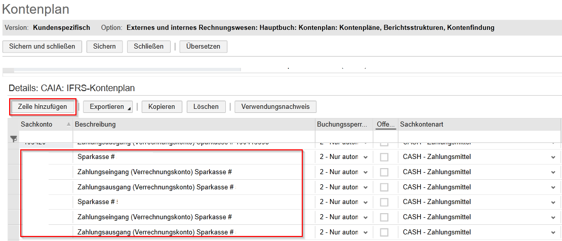 Kurzanleitung: SAP Business ByDesign Bankkonten pflegen